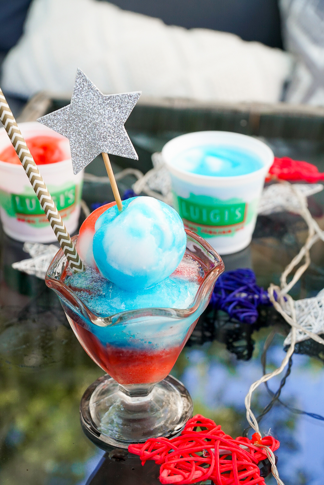 Red, White, and Blue Alcoholic Slushies | Couple in the Kitchen