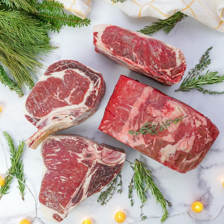 The Ultimate Holiday Gift Basket for Steak Lovers | Couple in the Kitchen