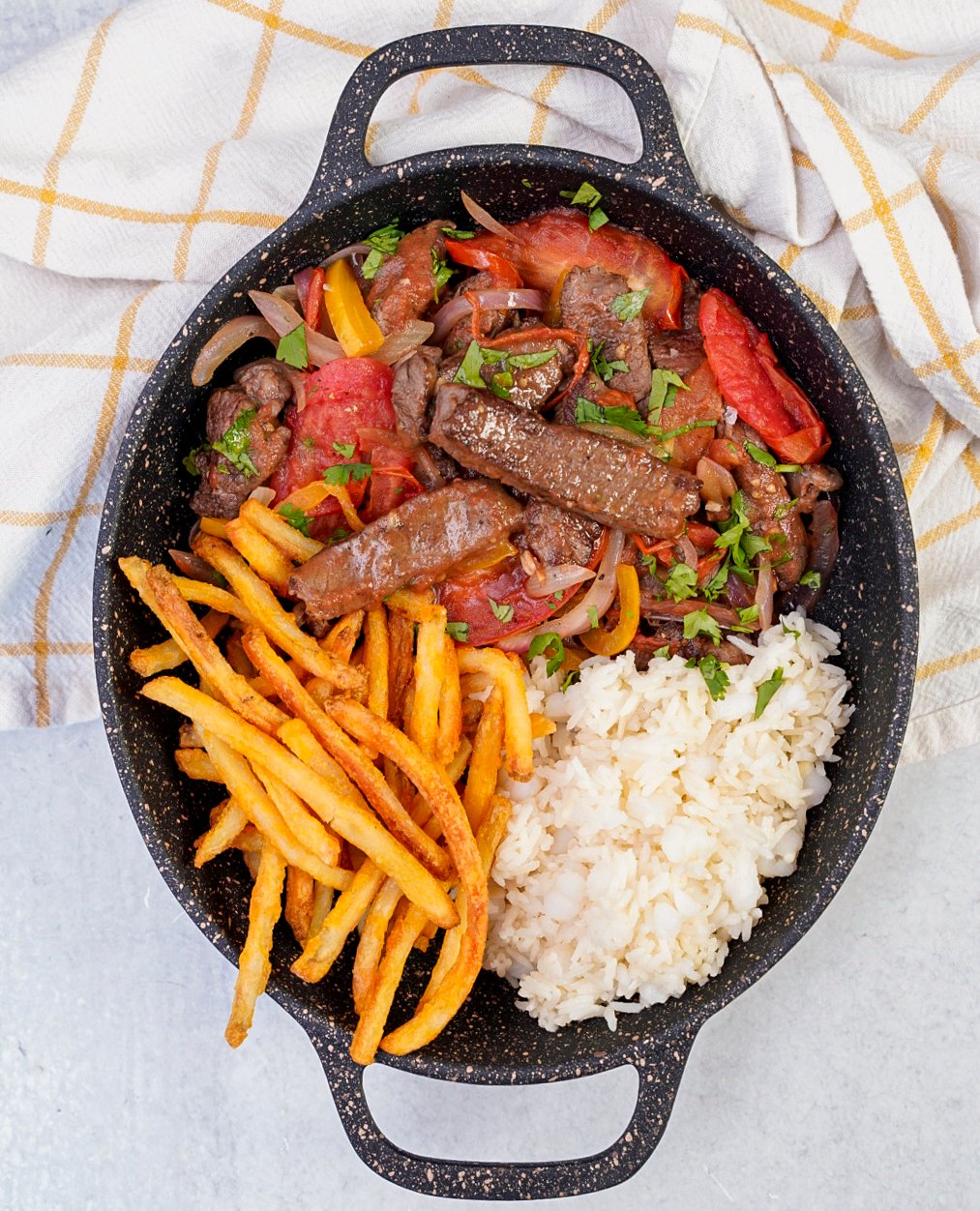 Lomo Saltado Recipe | Couple in the Kitchen