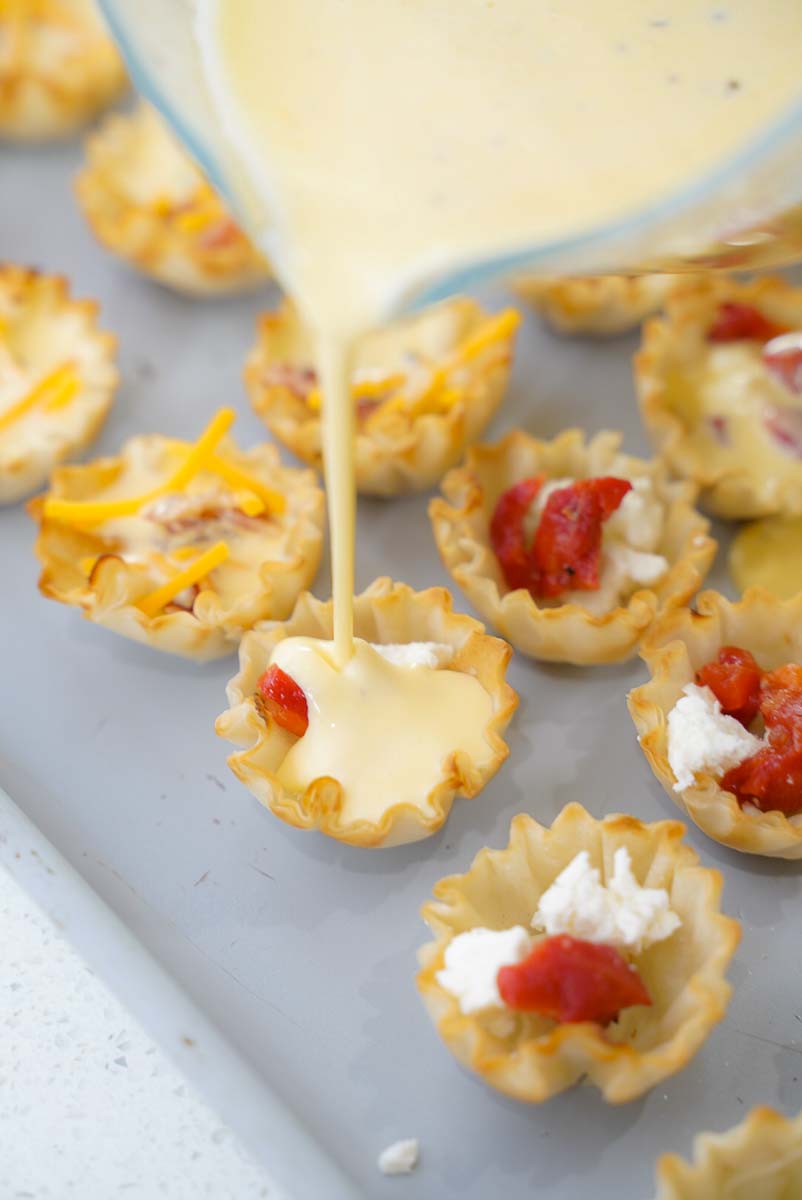 Easy Mini Quiche Recipe | Couple in the Kitchen