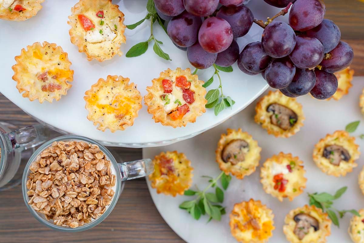 Easy Mini Quiche Recipe | Couple in the Kitchen