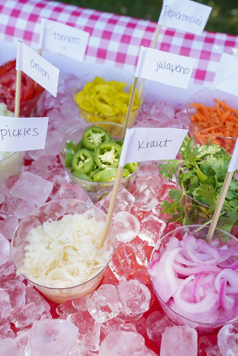 Hot Dog Bar: Easy Entertaining Idea! | Couple in the Kitchen