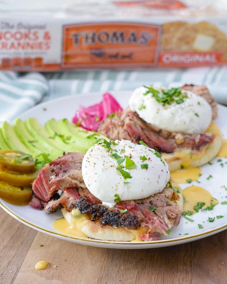 Brisket Breakfast “Benedict” | Couple in the Kitchen