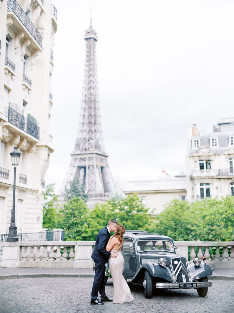Our Fairytale Wedding in Paris | Couple in the Kitchen