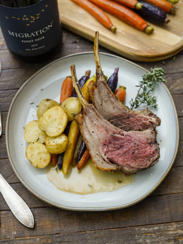 Herb Roasted Rack of Lamb Recipe | Couple in the Kitchen
