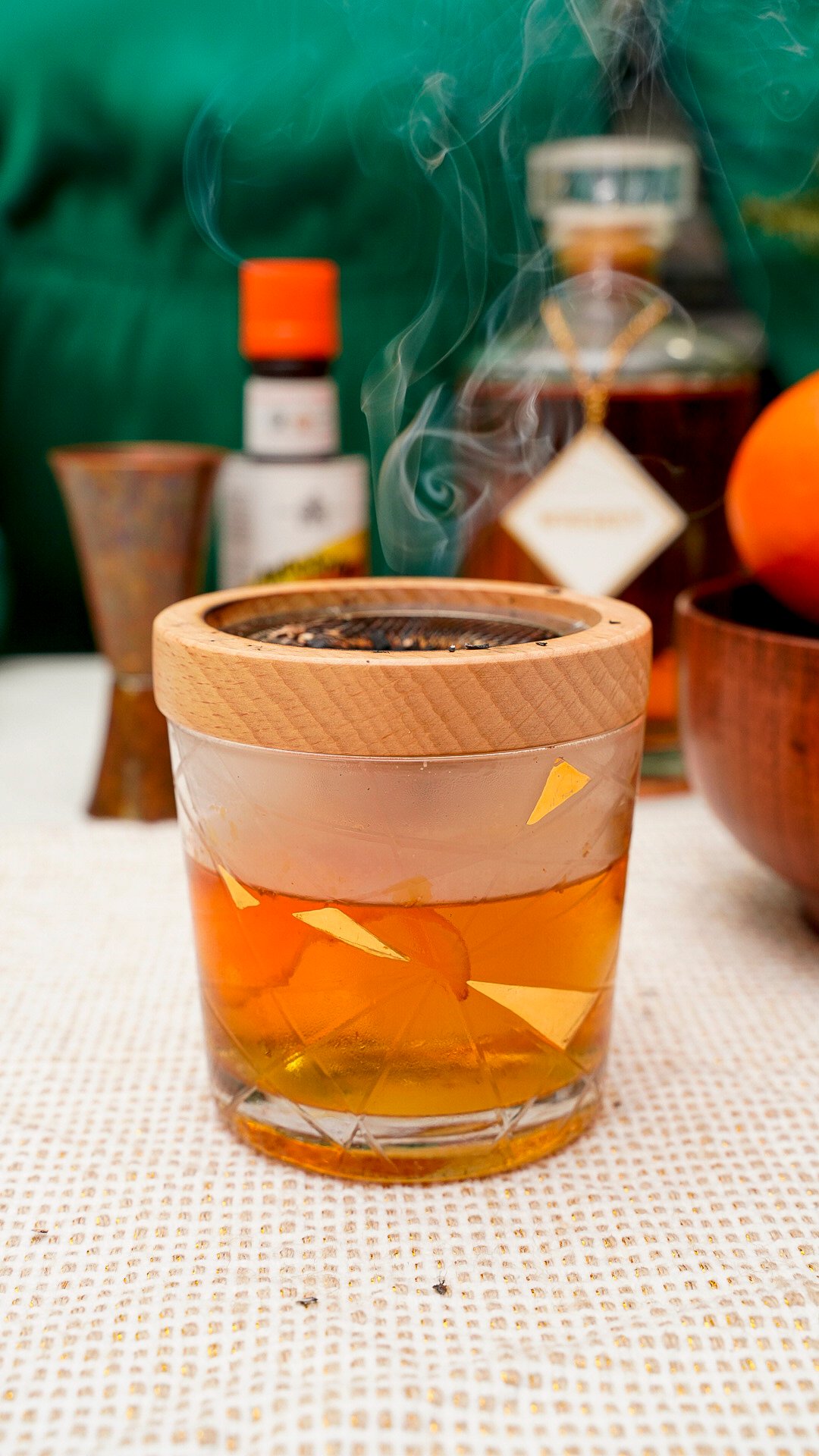 Smoked Old Fashioned Recipe | Couple in the Kitchen