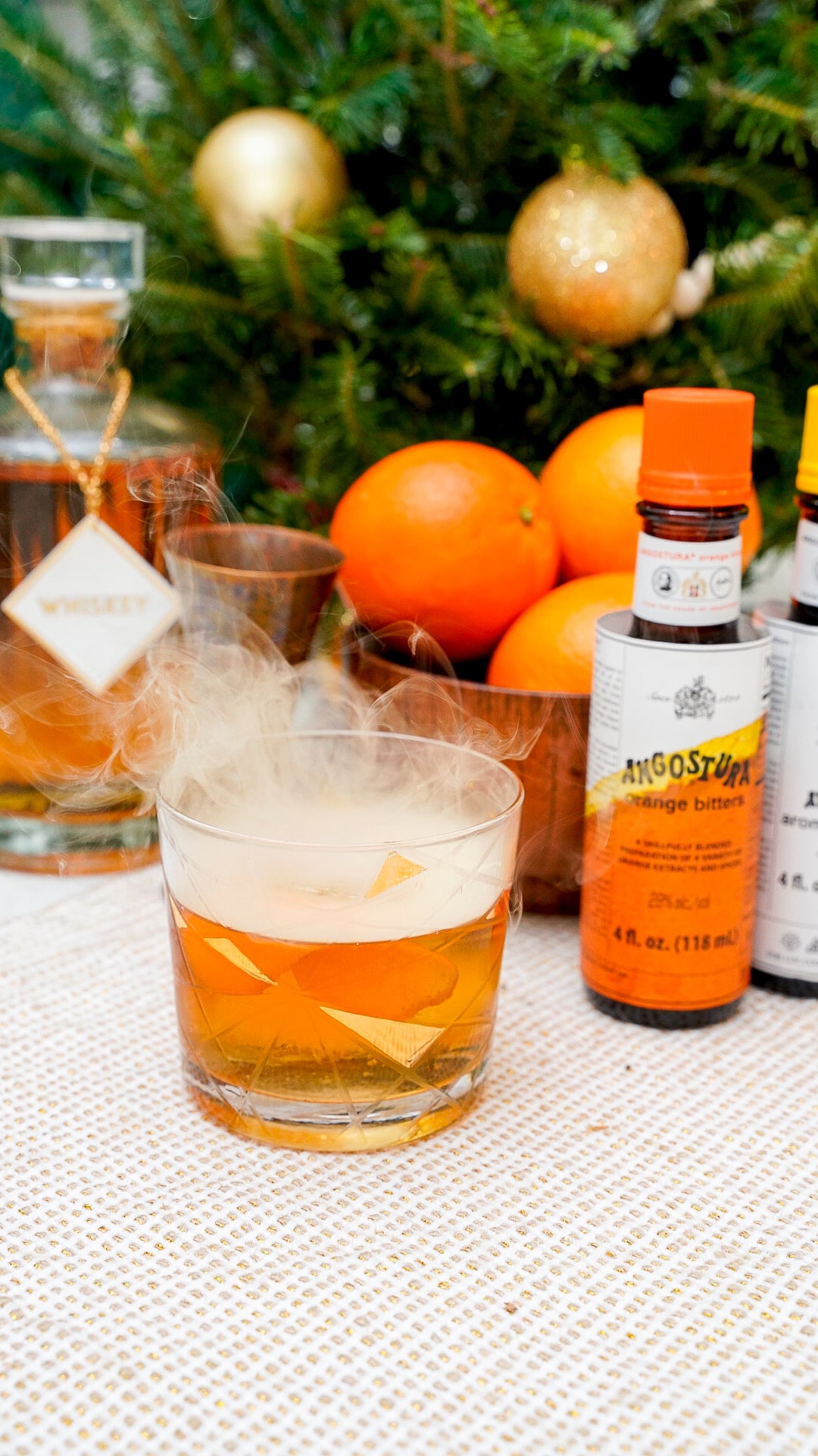 Smoked Old Fashioned Recipe Couple In The Kitchen smoked-old-fashioned-recipe-couple-in-the-kitchen