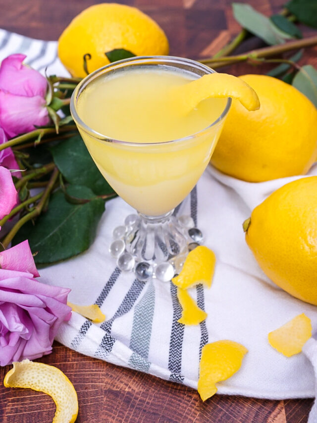 Homemade Limoncello Recipe (Sugar-Free!) | Couple in the Kitchen