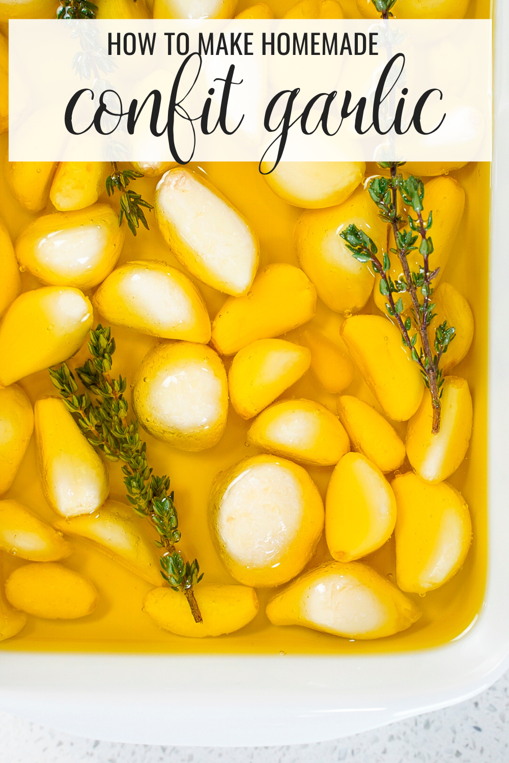 How to Roast Garlic in Olive Oil | Couple in the Kitchen