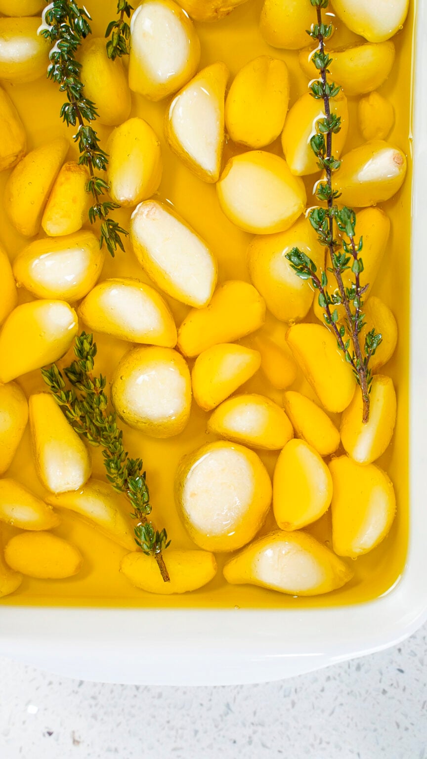 How to Roast Garlic in Olive Oil | Couple in the Kitchen