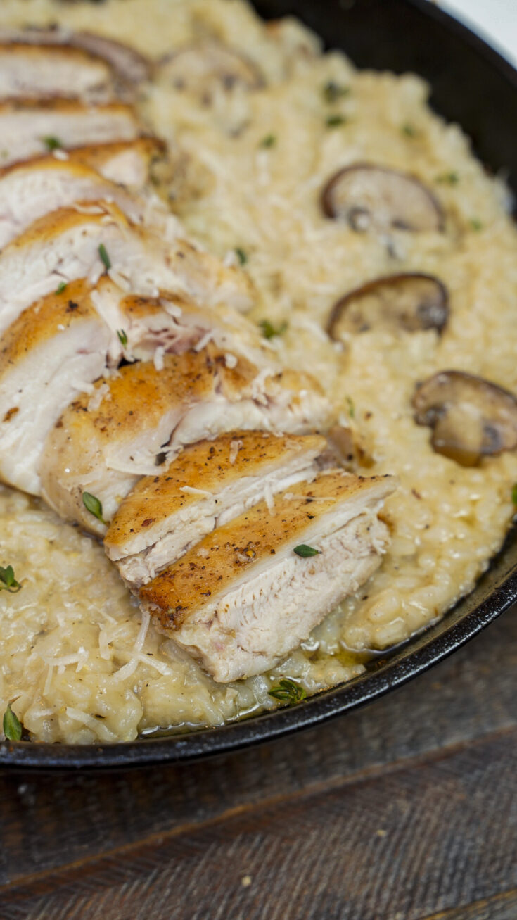 Creamy Chicken Risotto Recipe | Couple in the Kitchen