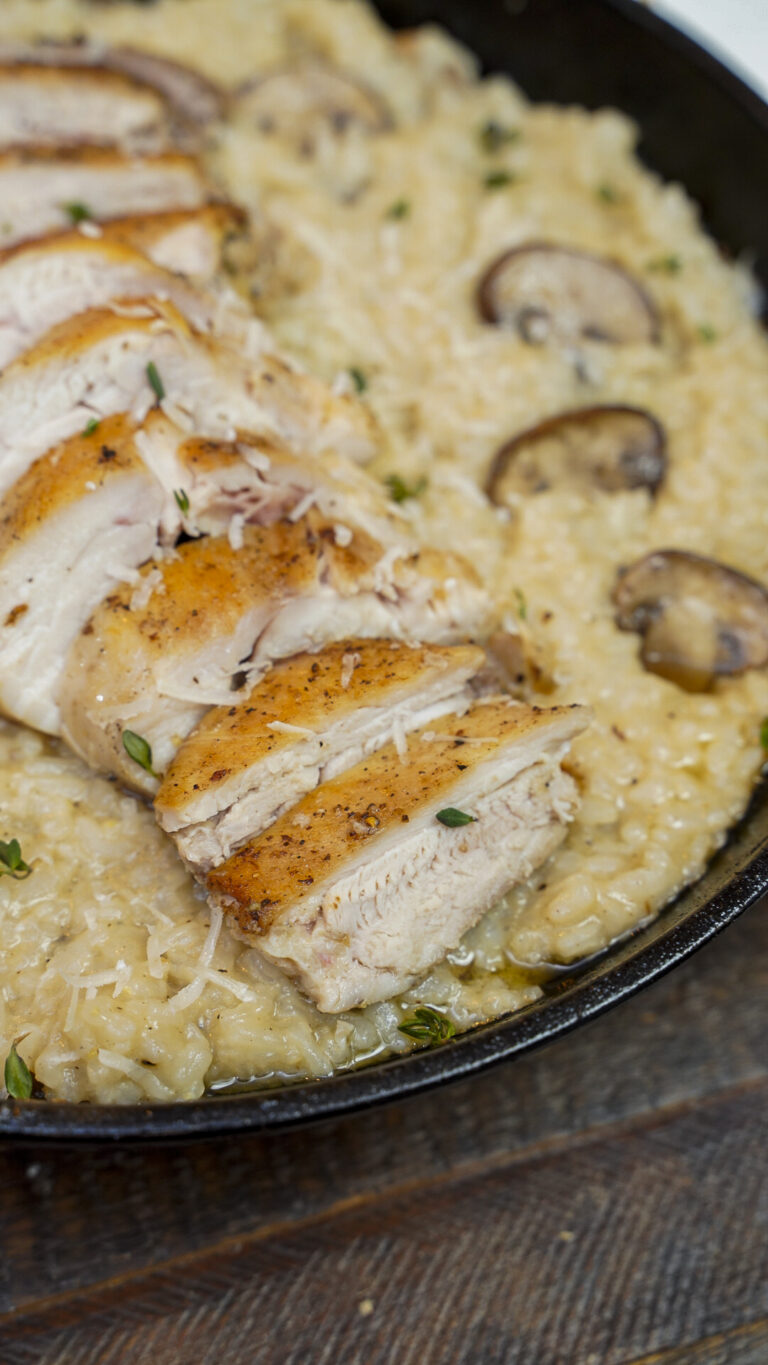 Creamy Chicken Risotto Recipe | Couple in the Kitchen