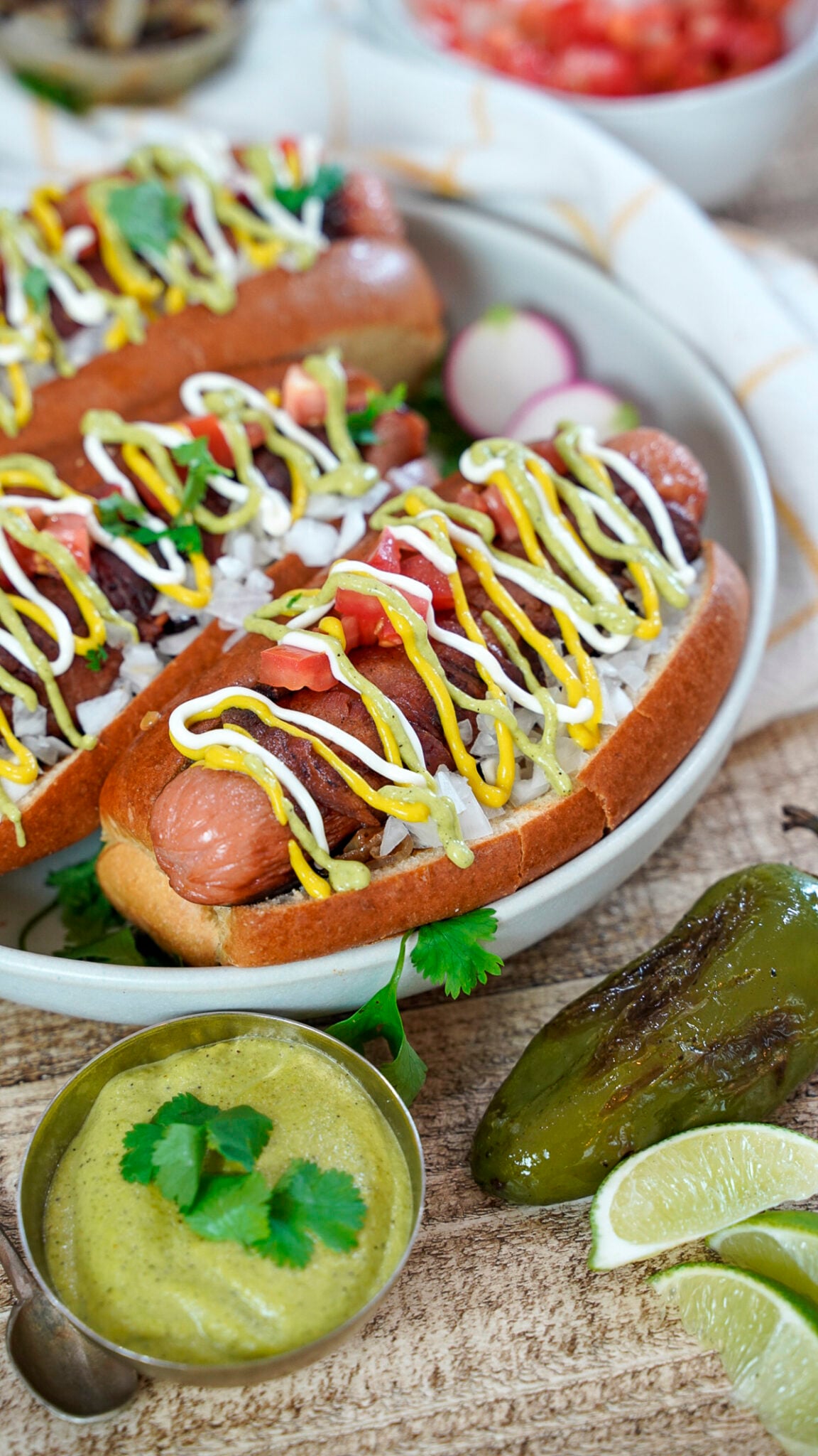 Bacon Wrapped Sonoran Hot Dog Recipe | Couple in the Kitchen