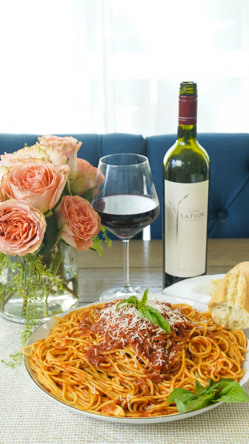 What Kind of Wine Goes with Pasta and Red Sauce | Couple in the Kitchen