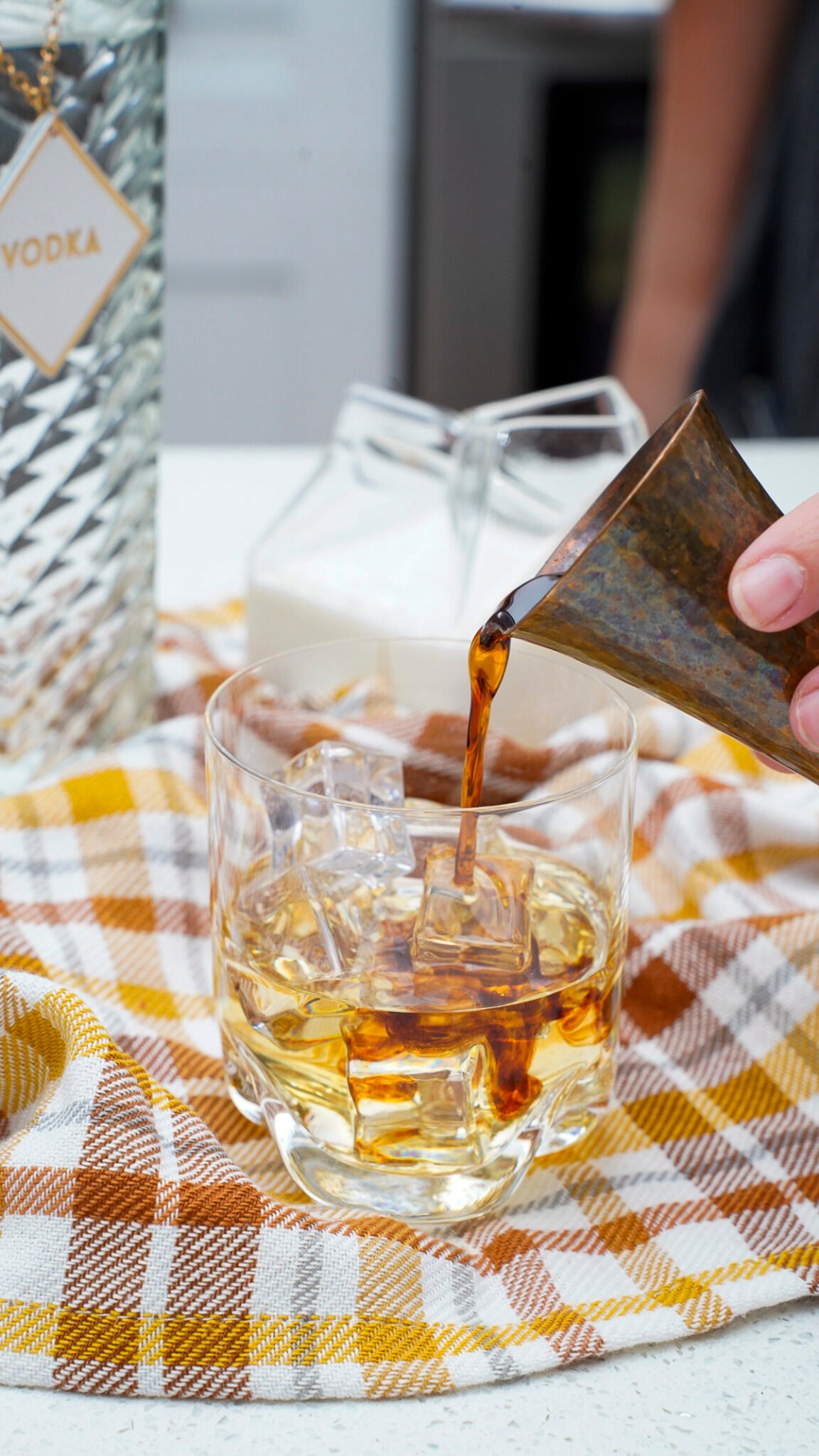 Creamy, Nutty Skrewball White Russian Recipe | Couple in the Kitchen