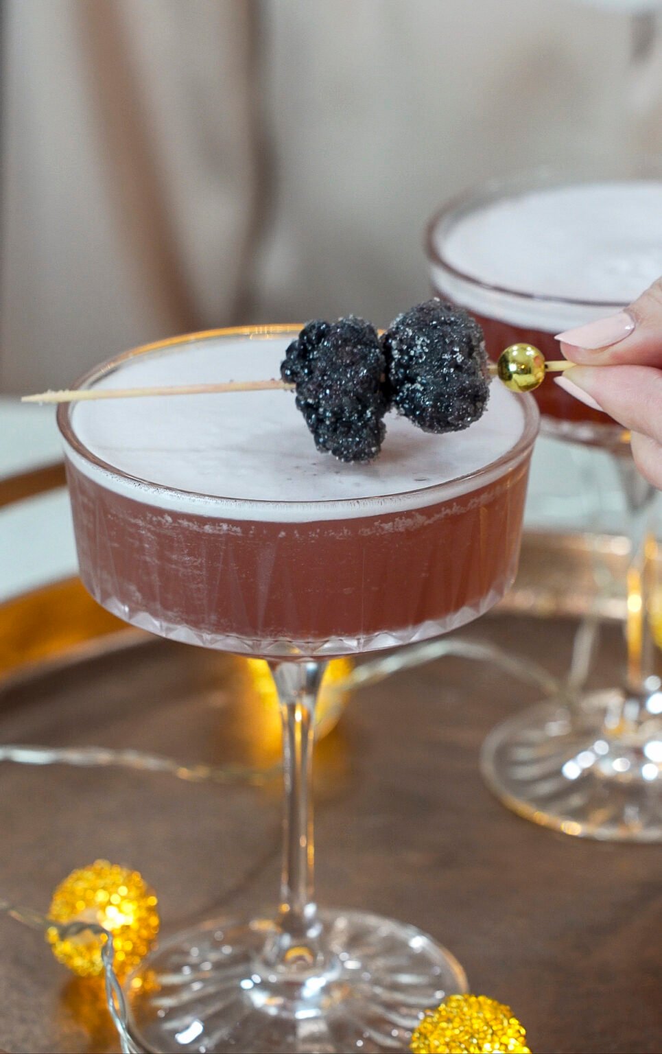 Classic French Martini Recipe (Chambord Cocktail) | Couple in the Kitchen