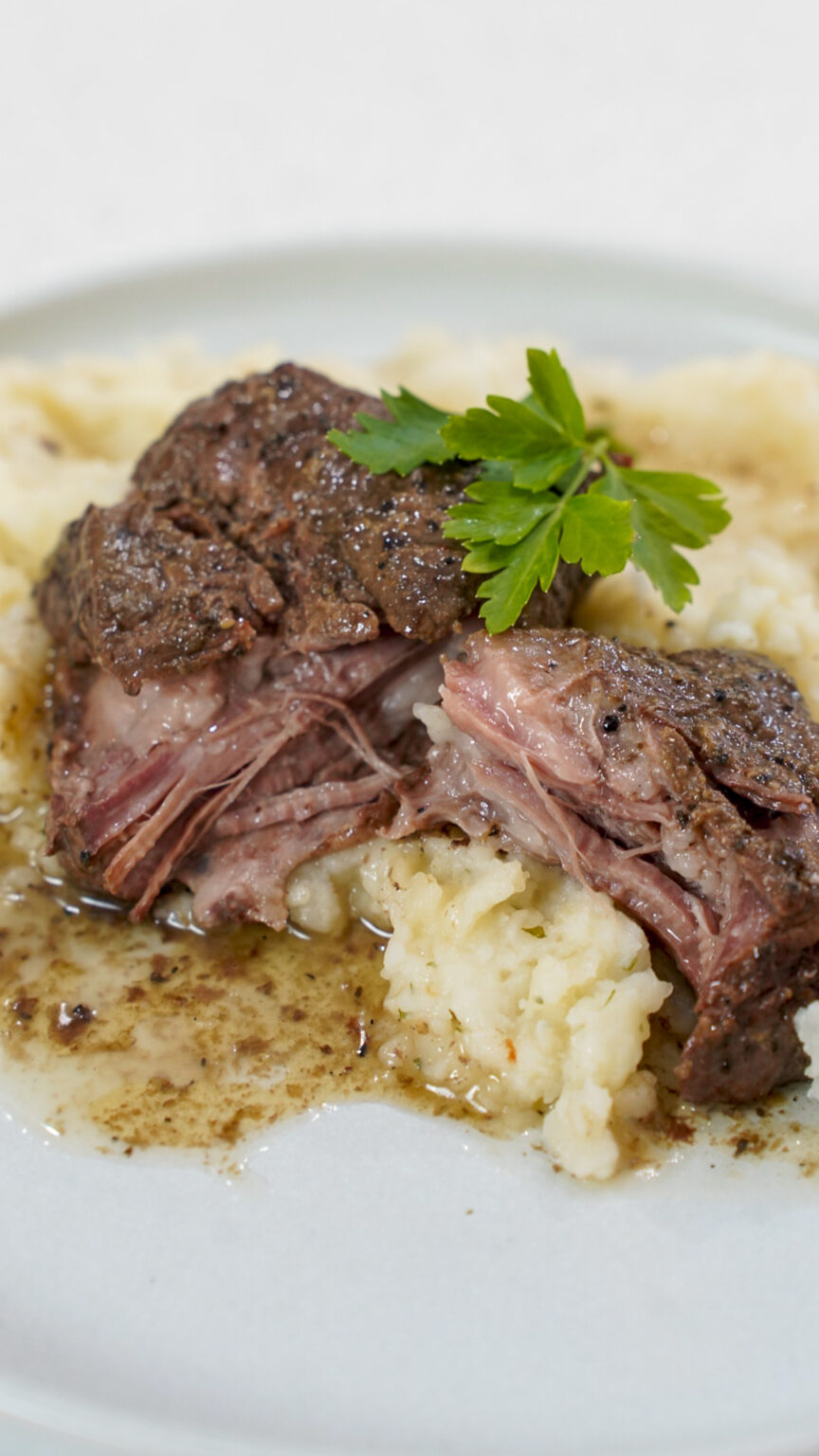 The Best, Fork-Tender Sous Vide Short Ribs Recipe | Couple in the Kitchen