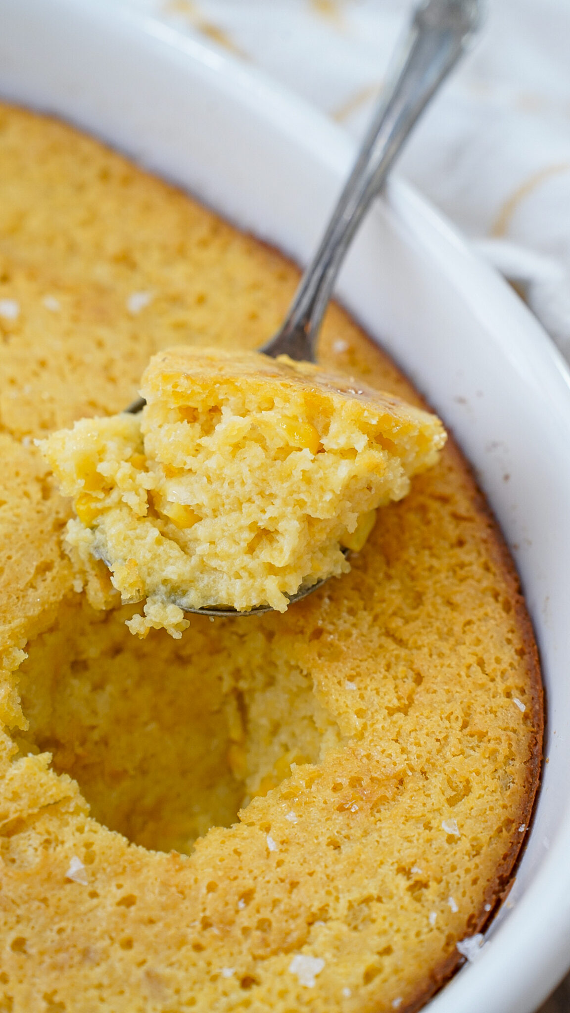 Southern Corn Pudding Recipe With Brown Butter Couple In The Kitchen