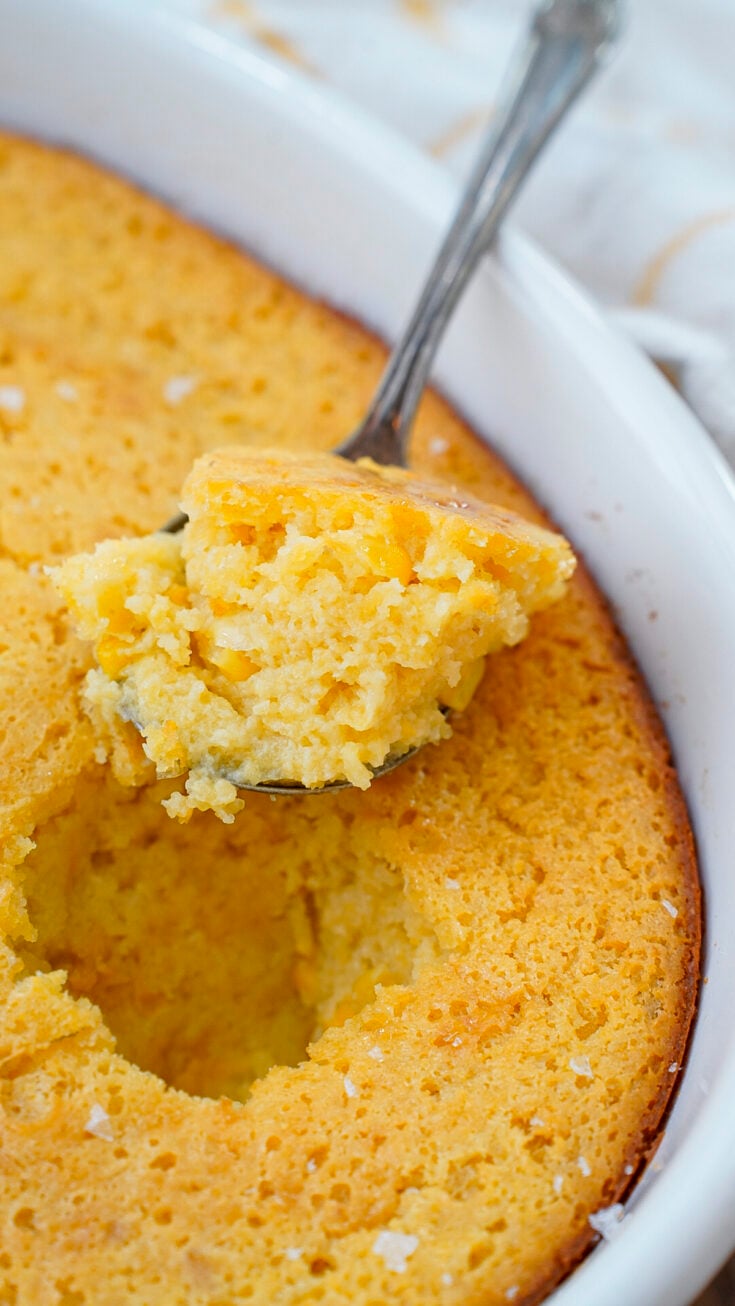 Southern Corn Pudding Recipe with Brown Butter | Couple in the Kitchen