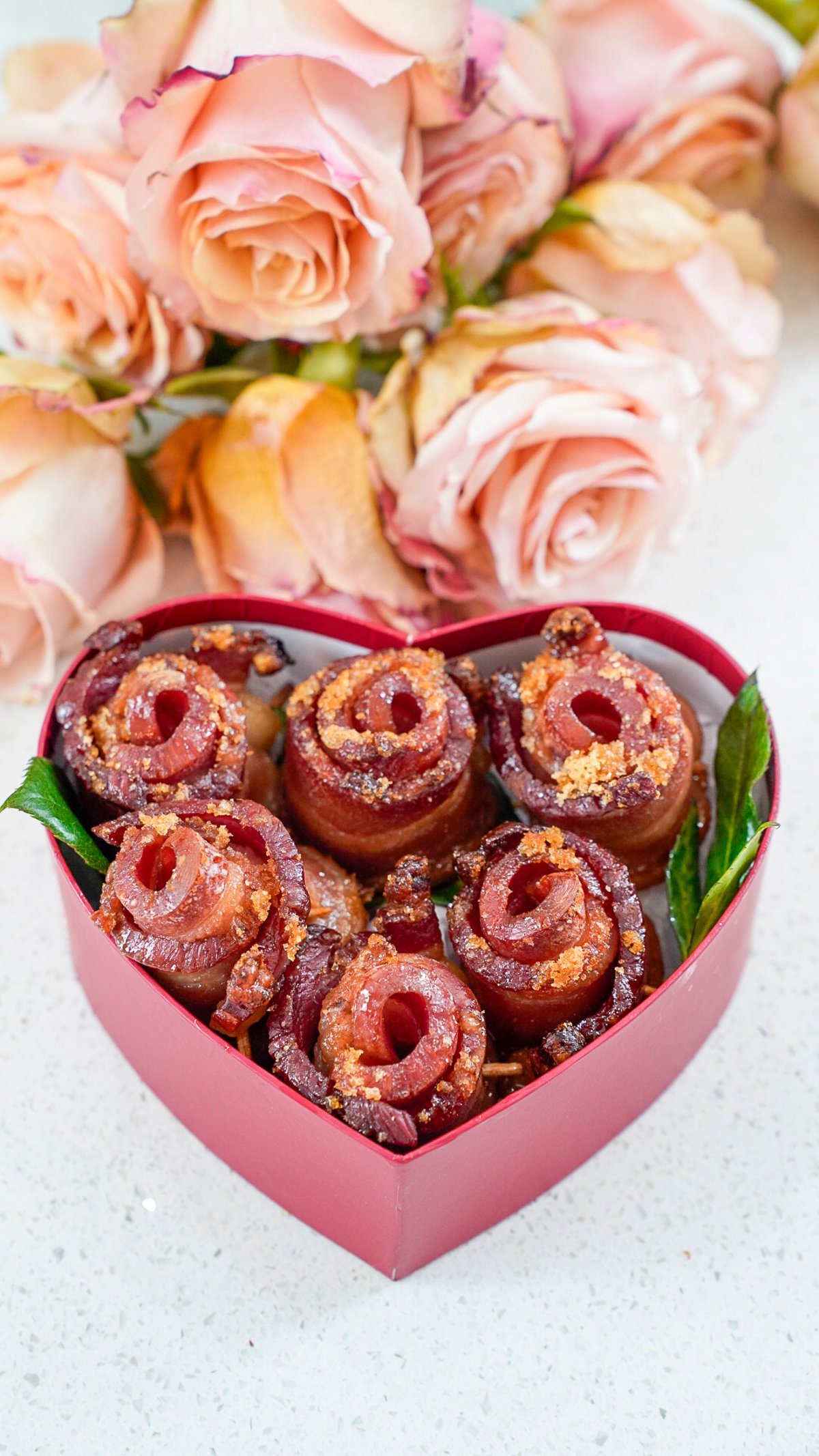 How to Make Candied Bacon Roses | Couple in the Kitchen