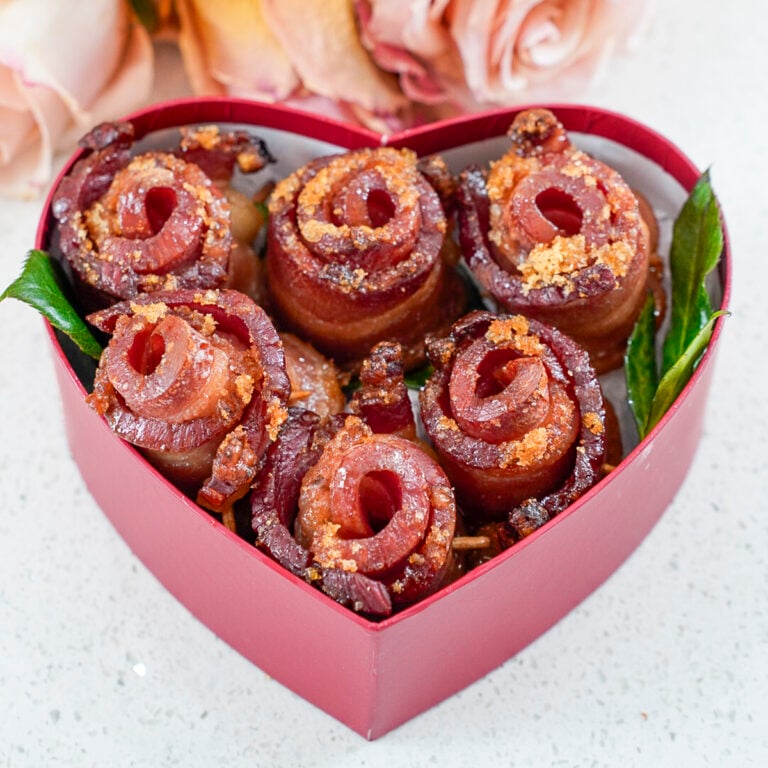 How to Make Candied Bacon Roses | Couple in the Kitchen
