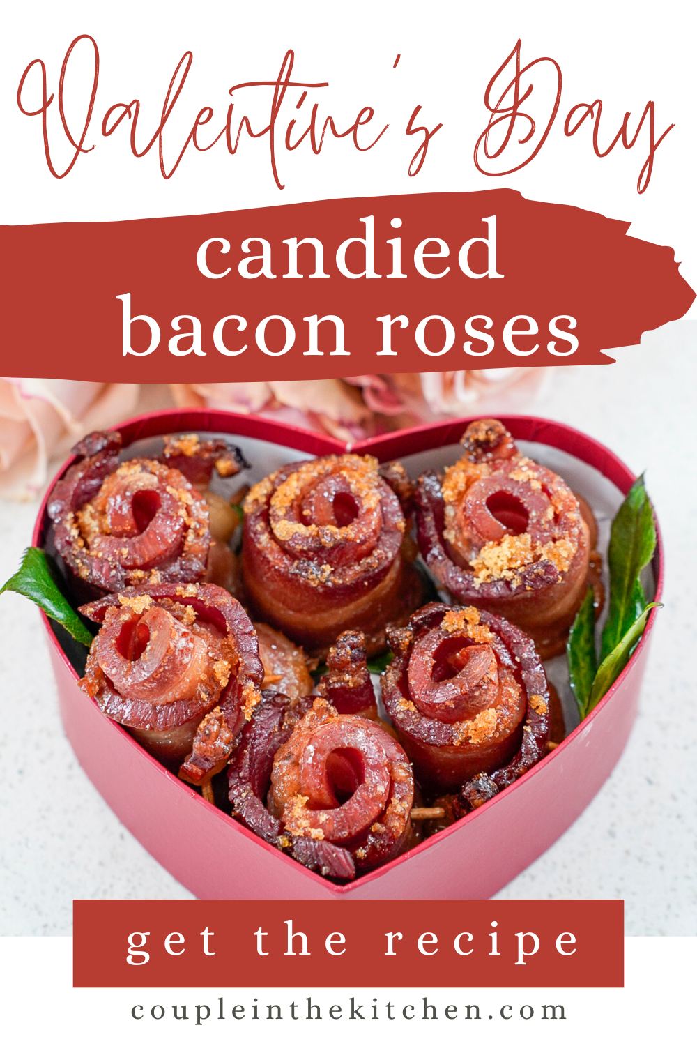 How to Make Candied Bacon Roses | Couple in the Kitchen