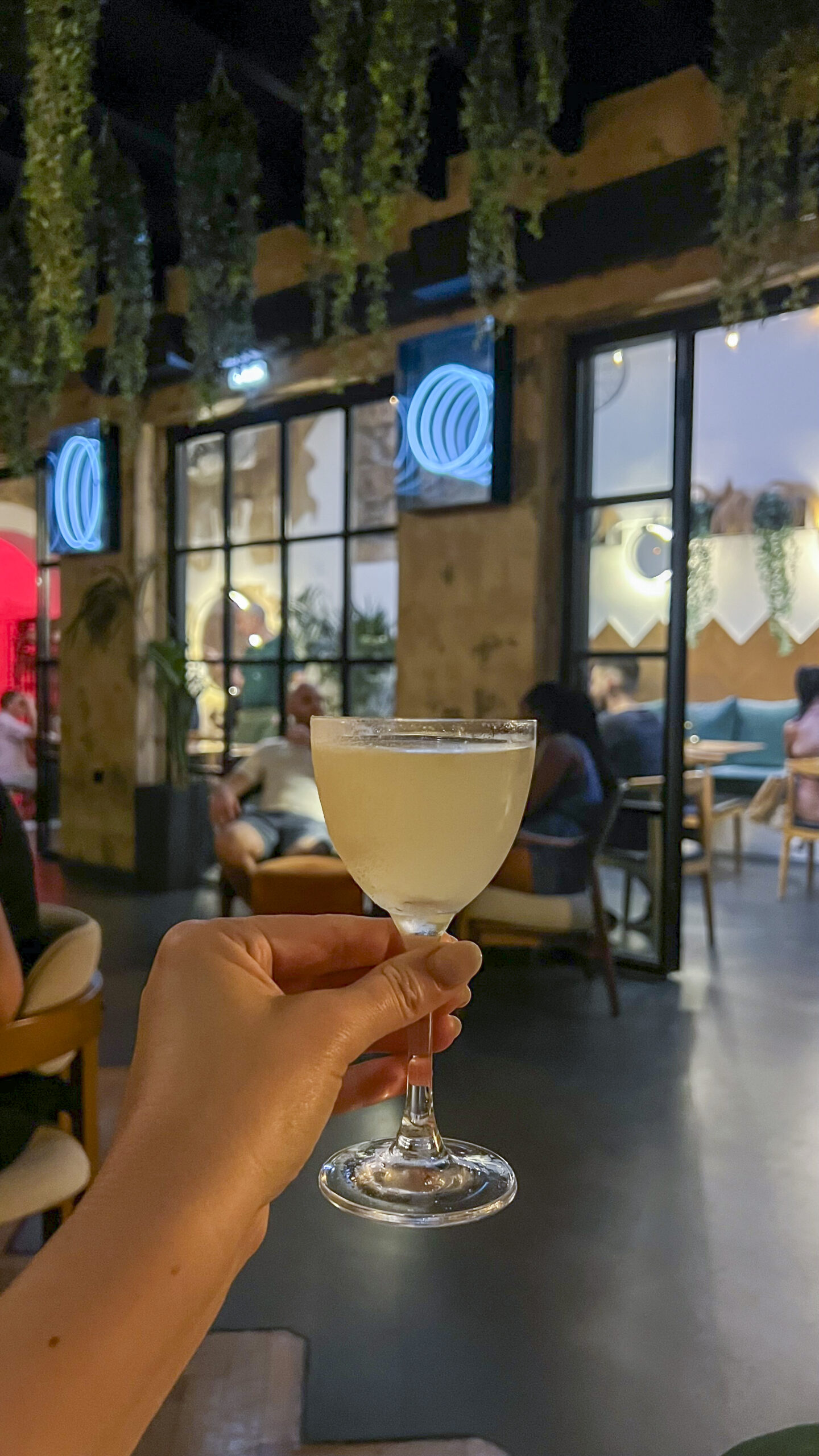 Greek Salad Cocktail: Clumsies Mediterranean Gimlet Recipe | Couple in ...